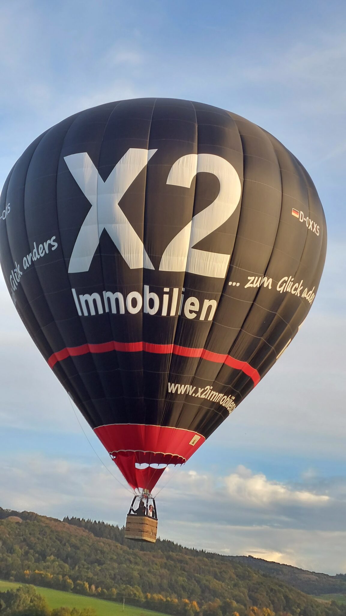 Heißluftballon - X2 Immobilien